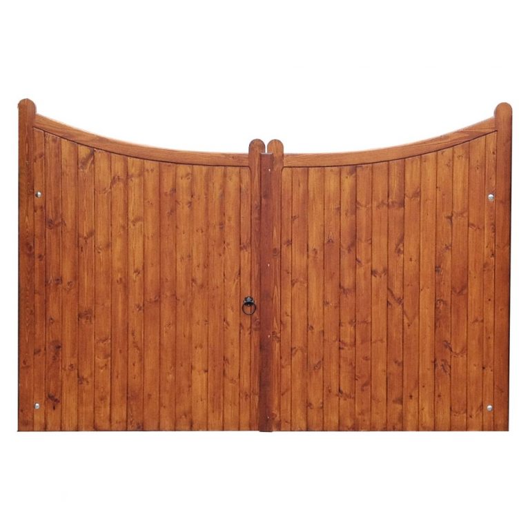 Flat Top Double T&G Cottage Gates – Stockport Fencing
