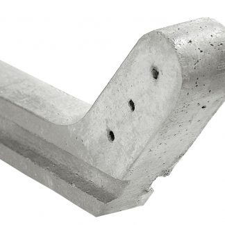 9'9" Round Top Concrete Intermediate Post - Stockport Fencing