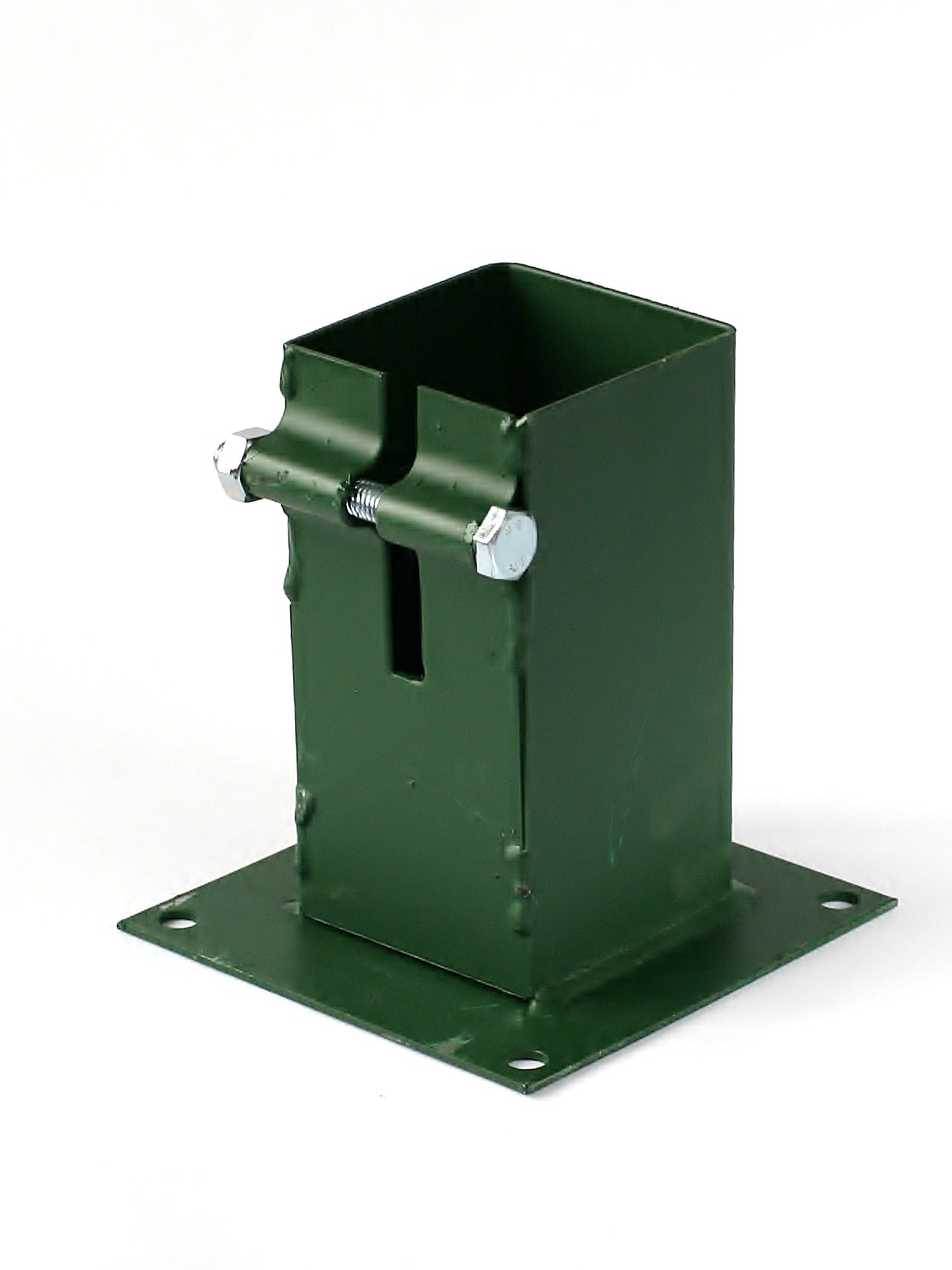 Bolt Down Post Support - Stockport Fencing