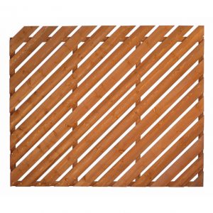 Open Slatted Panels - Stockport Fencing