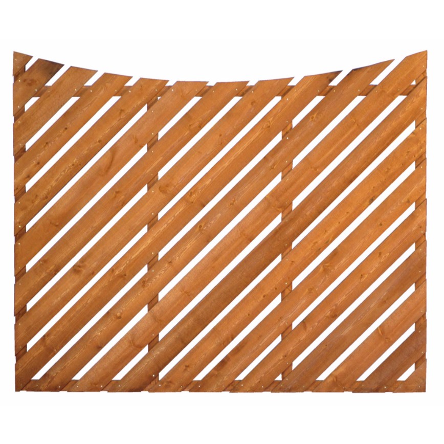 Scalloped Top Panels - Stockport Fencing