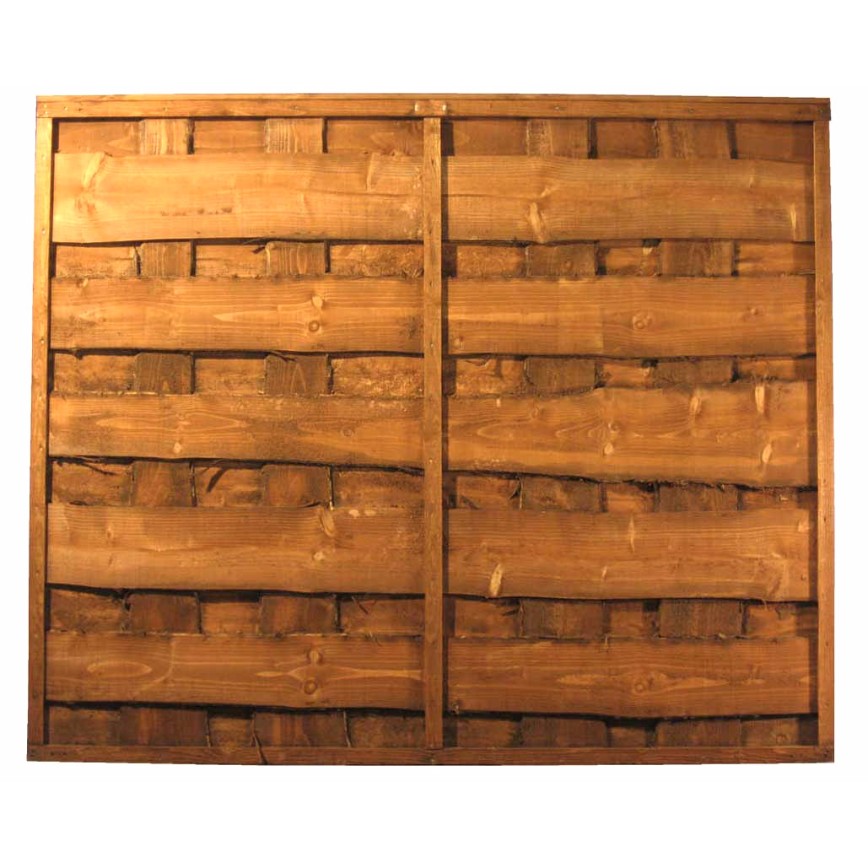 Lap Style Fence Panels - Stockport Fencing