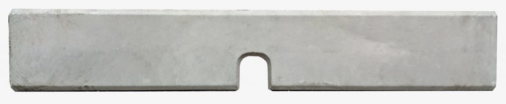 6′ x 1′ Concrete Base Panel/ Gravel Board with Hedgehog Hole ...